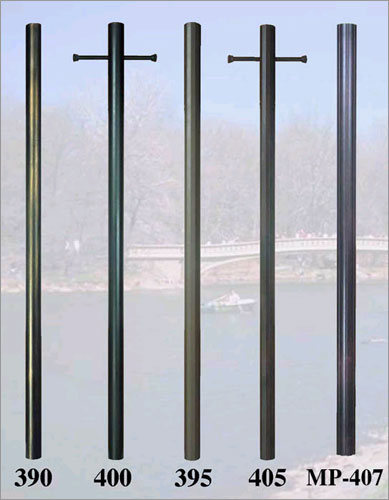 7 foot 12-Sided Aluminum Post with Ladder Rest