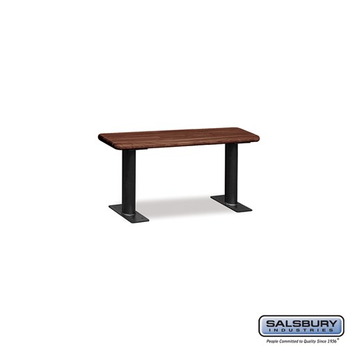 Wood Locker Benches - 36 Inches - Choose Color