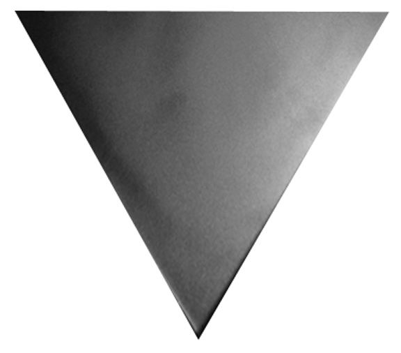 36 inch Triangle Traffic Sign Back Plates