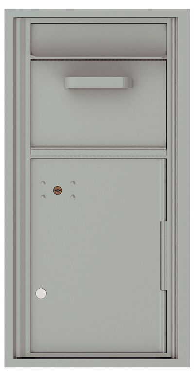 Mailbox Collection Drop Box with Pull Down Hopper - 4C09S-HOP