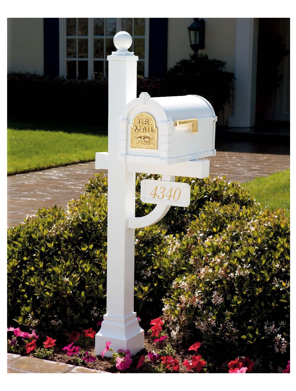 Original Keystone Series Deluxe Mailbox and Post Packages