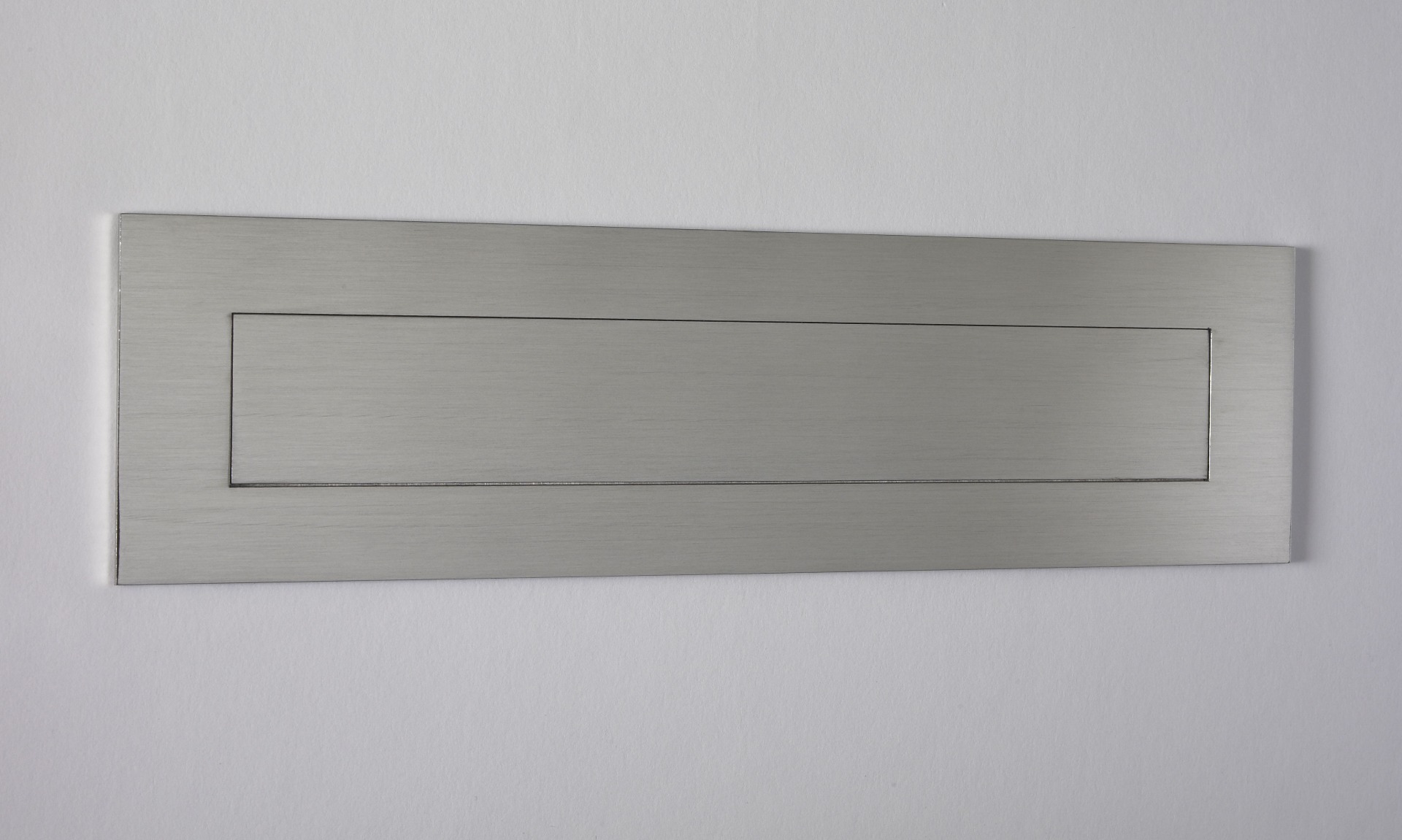 Stainless Steel Mail Slot - SMALL (11.8 in. x 3 in.) - Front Piece Only ...