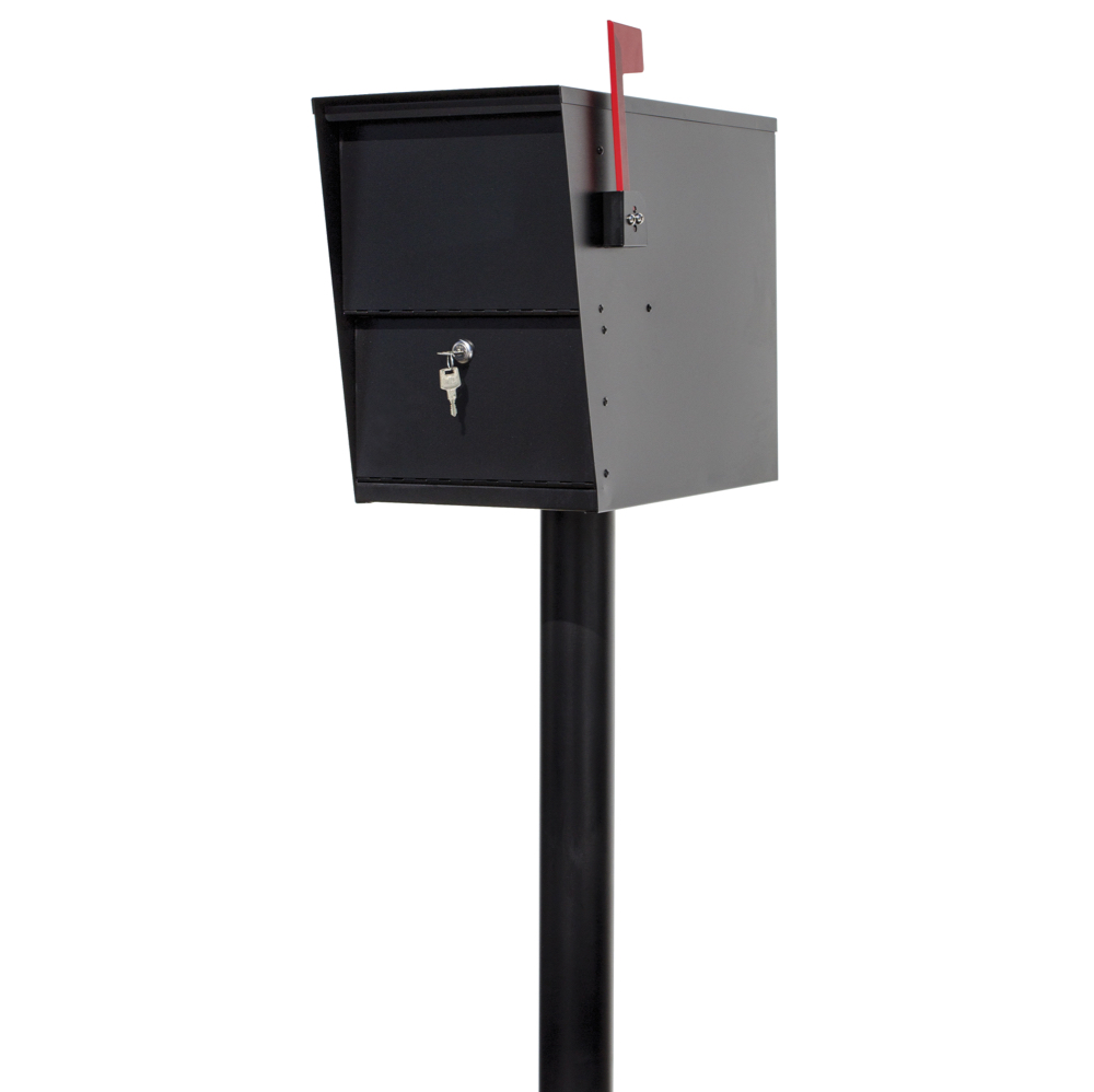 LetterSentry Locking Mailbox with Standard Mounting Post