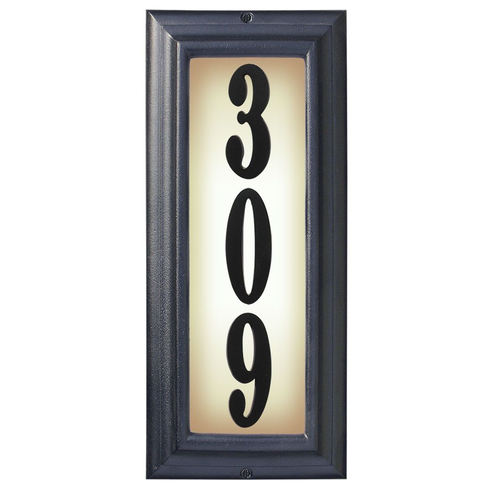 Qualarc Lighted Address Plaques | Shelly Lighting