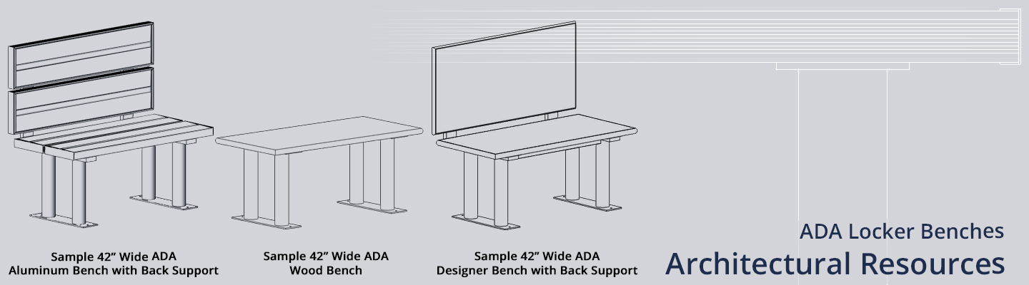 Architectural Resources - ADA Locker Benches
