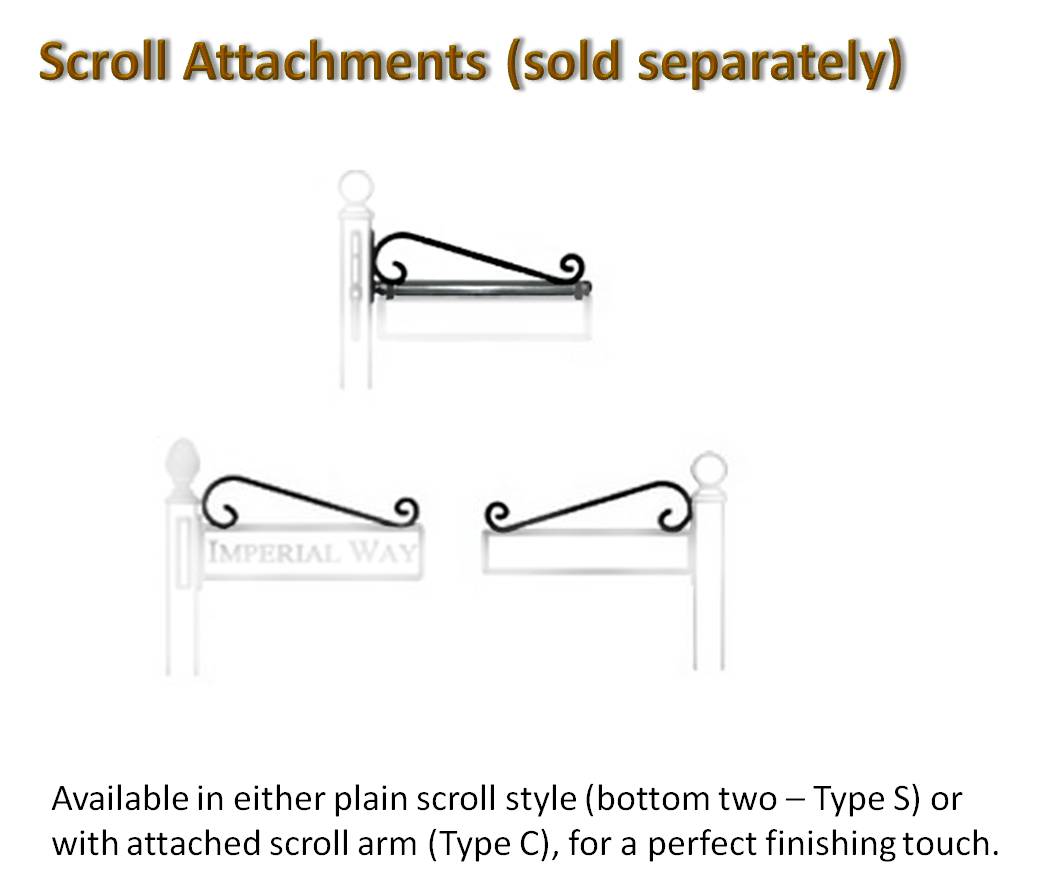DOT Custom Street Blade Sign (single blade only) - SNSB-30-9