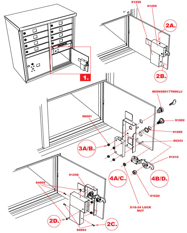 Fix Mailbox Door Rivet | Maintenance Guide
