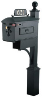 Twin Mailbox Deluxe System # 1 - Imperial Mailbox Systems