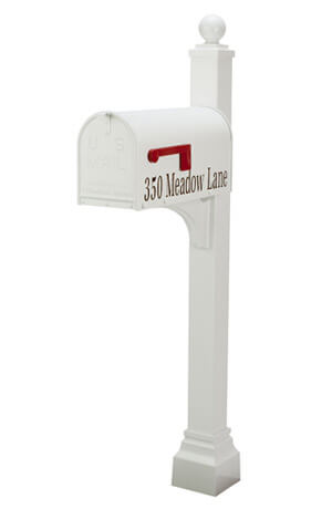 Janzer Multi-Mount Double Mailbox Post